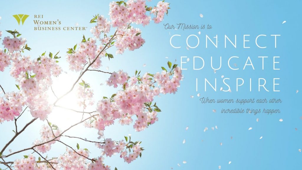 Cherry Blossom Facebook Cover - REI Women’s Business Center